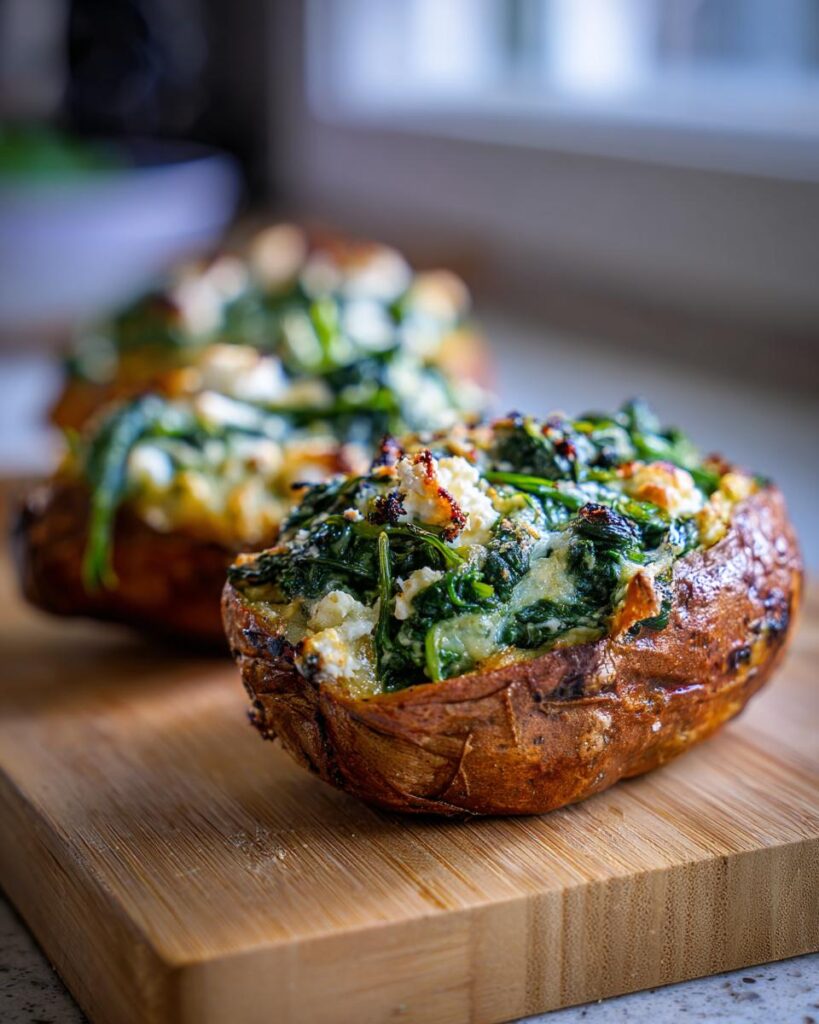 Amazing Stuffed Sweet Potatoes with Spinach: 1 Flavor Secret
