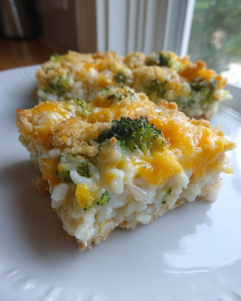 Amazing 15-Minute Cheesy Broccoli Rice Casserole
