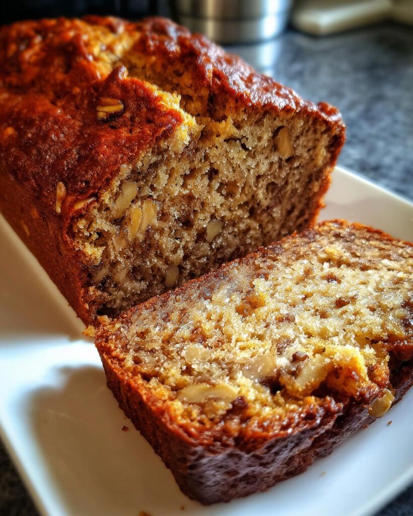 Amazing Moist Banana Nut Bread Recipe with Nuts 55
